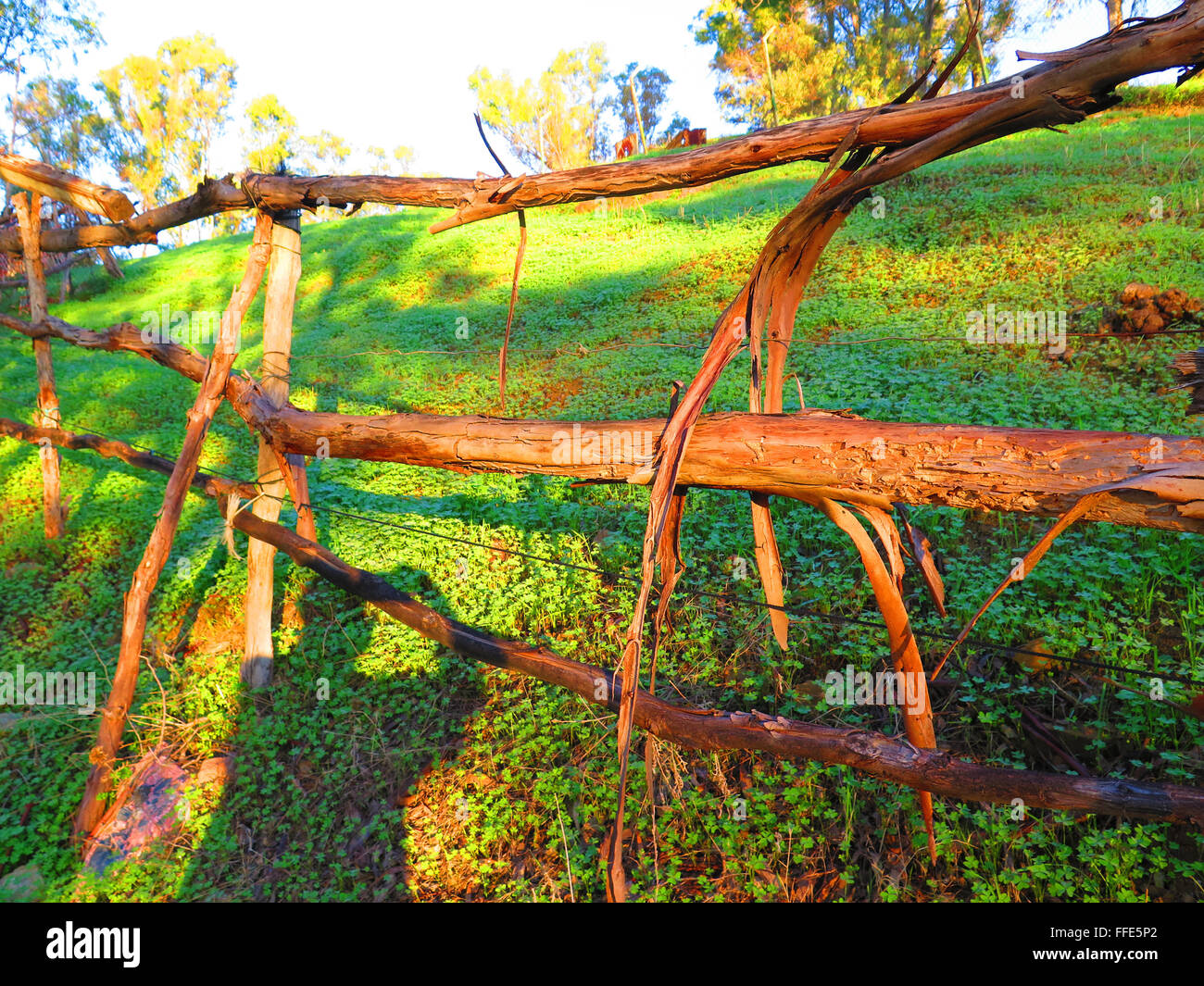 Rustic fencing hi-res stock photography and images - Alamy