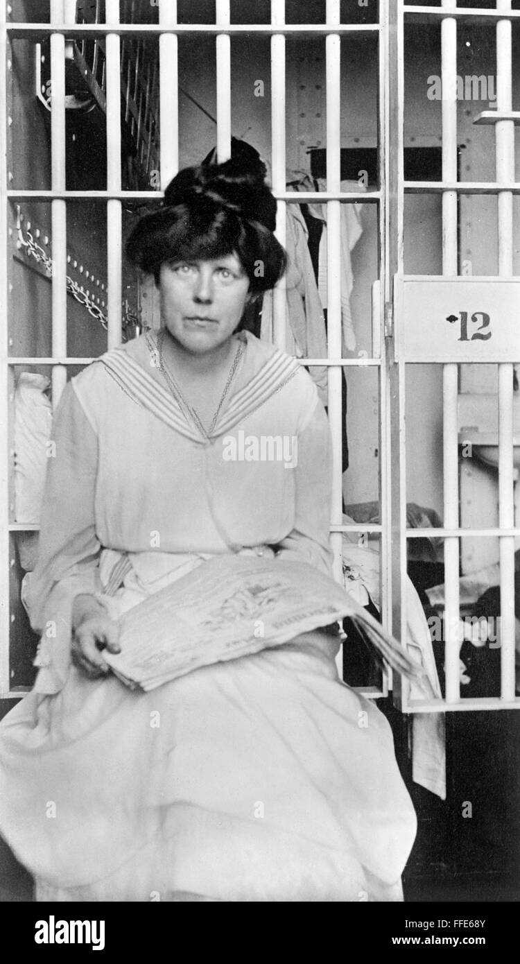 LUCY BURNS (1879-1966). /nAmerican suffragist and women's rights ...