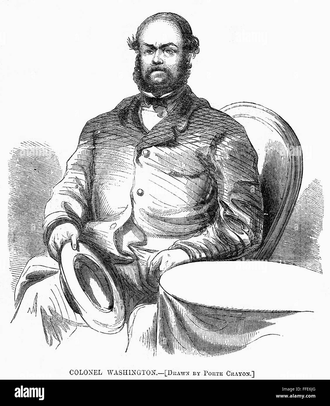 LEWIS WILLIAM WASHINGTON /n(1812-1871). American army officer; taken ...