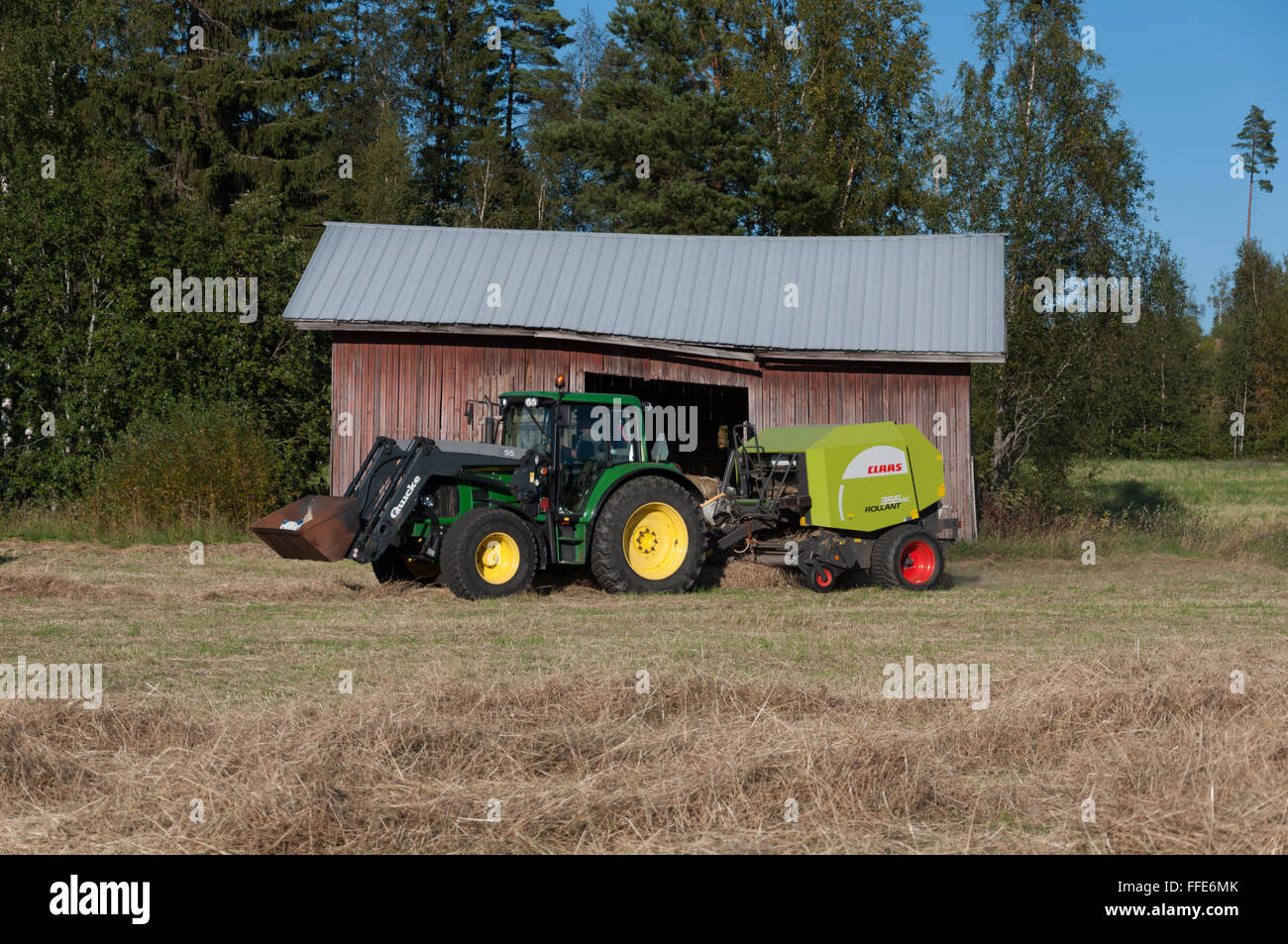 Claas baler hi-res stock photography and images - Alamy