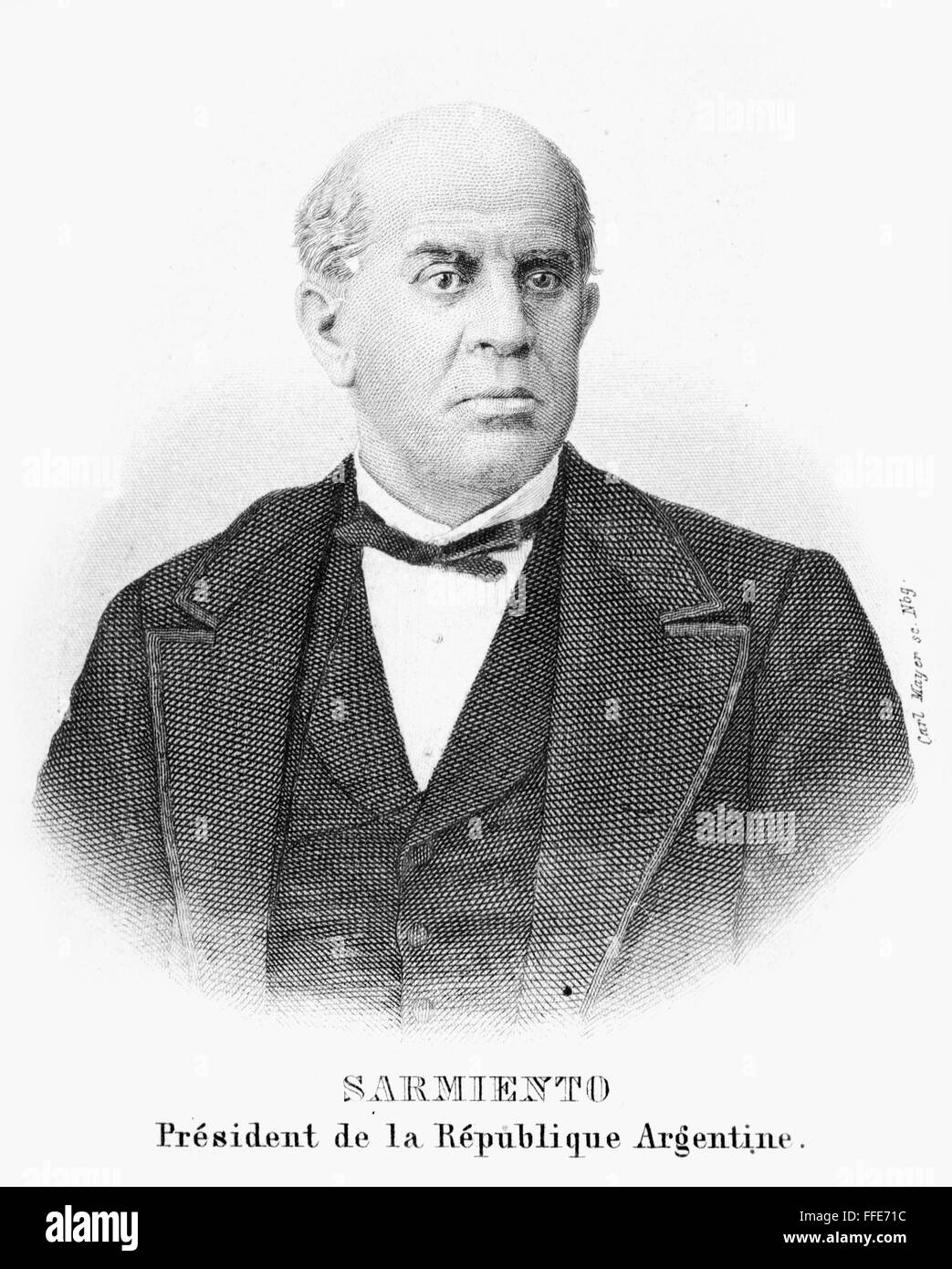 Sarmiento portrait hi-res stock photography and images - Alamy