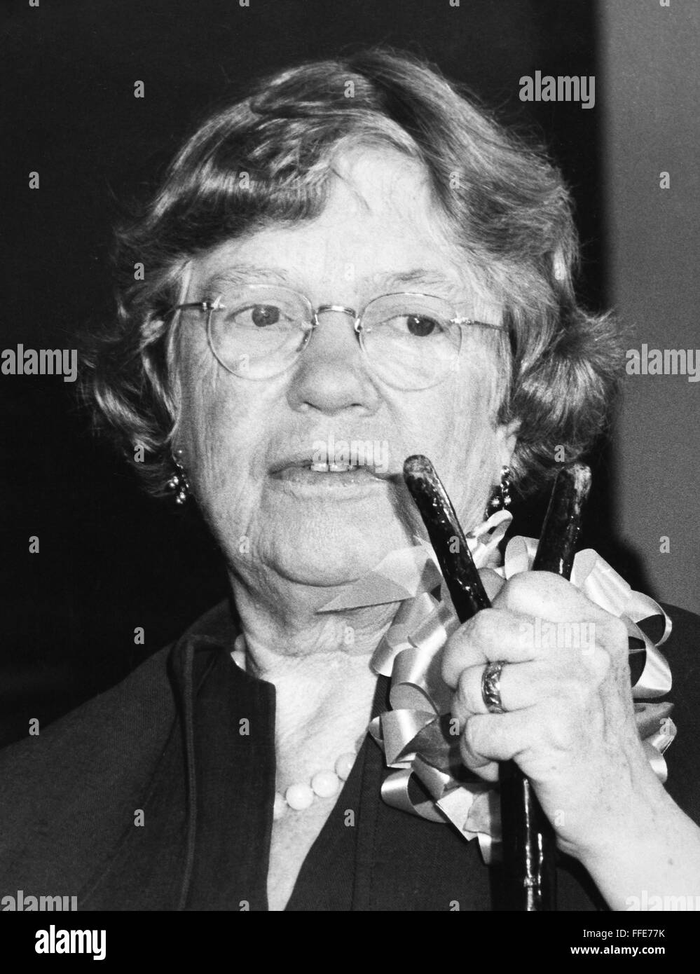MARGARET MEAD (1901-1978). /nAmerican anthropologist. Photographed ...