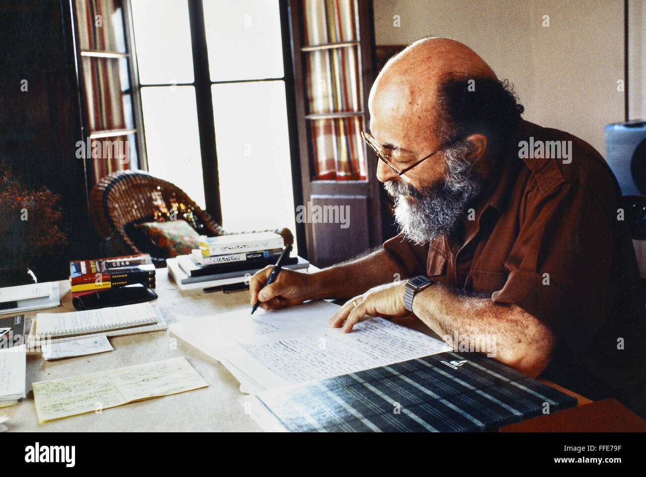 CHAIM POTOK (1929-2002). /nAmerican writer. Photograph, n.d Stock Photo ...