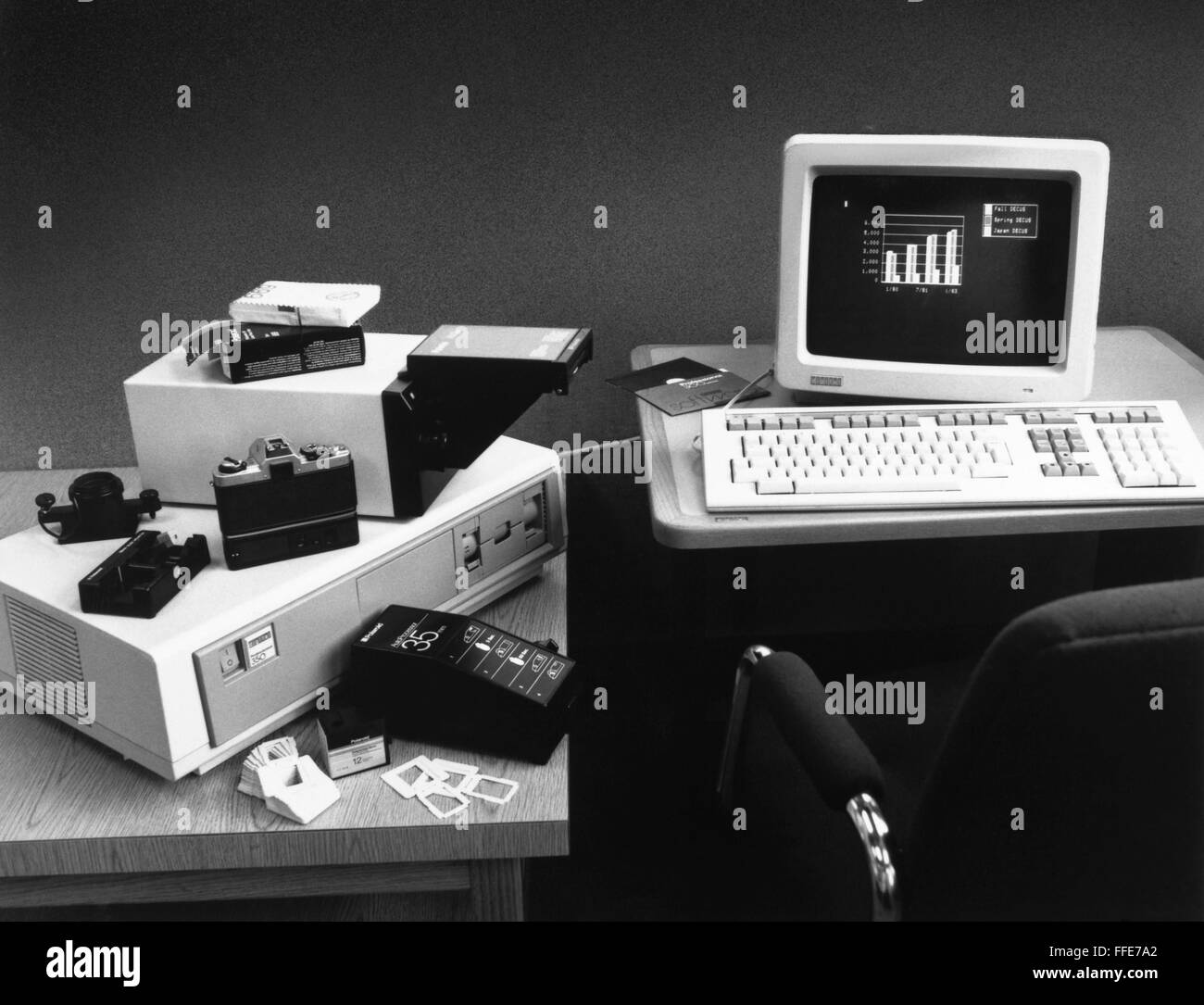 DIGITAL IMAGES, 1984. /nA Digital Professional 300-series desktop ...