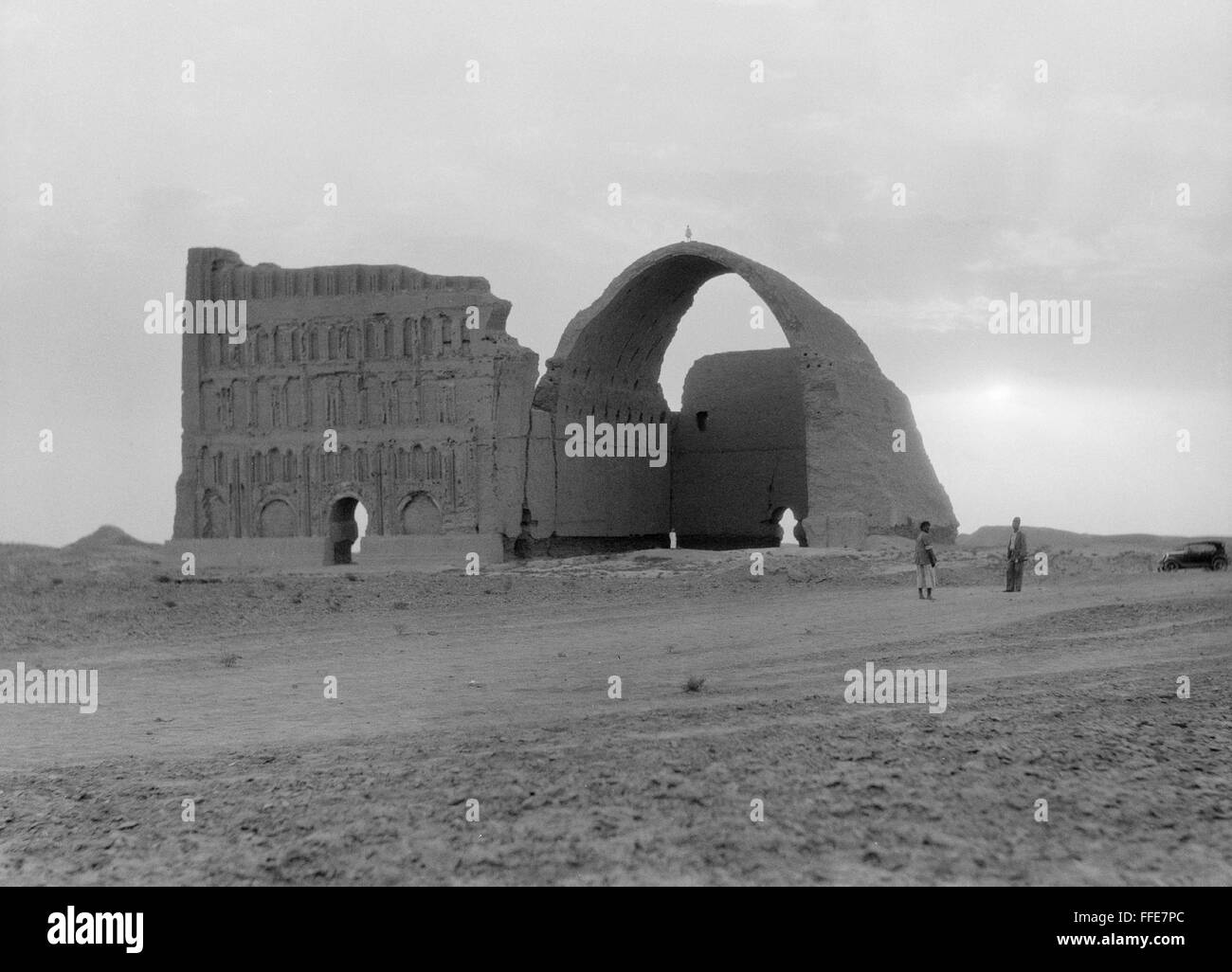 IRAQ: CTESIPHON, 1932. /nRuins of the ancient city of Ctesiphon in ...