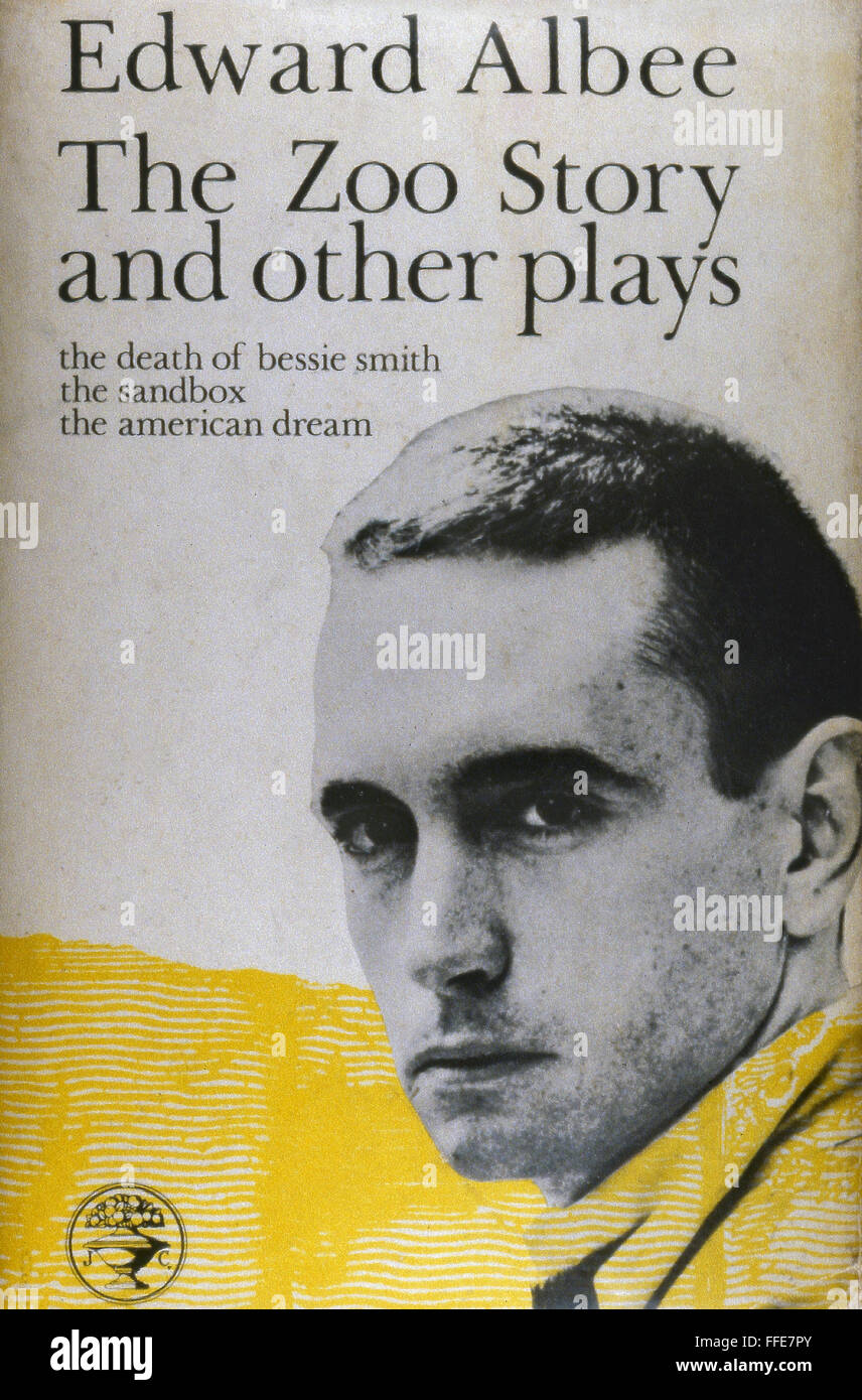 EDWARD ALBEE: ZOO STORY. /nCover of a collection of three of Albee's ...