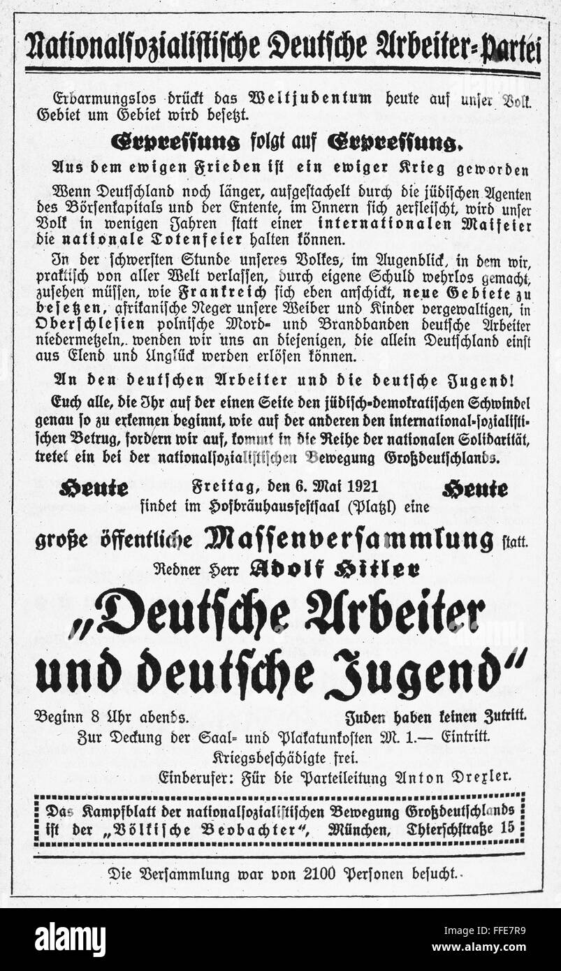 Hitler youth poster High Resolution Stock Photography and Images - Alamy