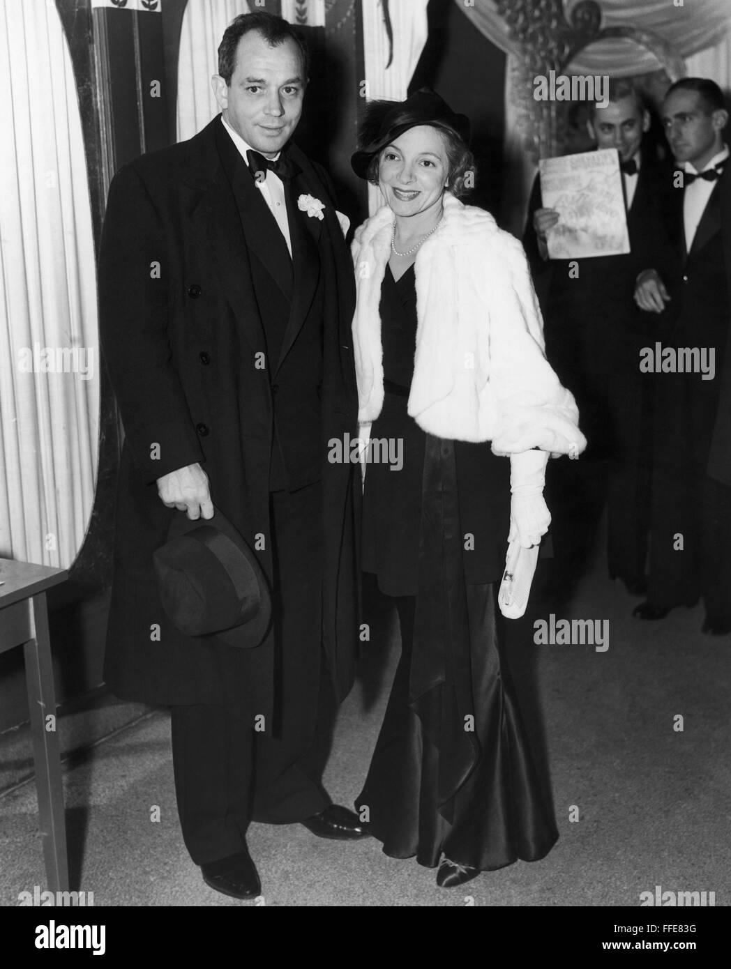MACARTHUR & HAYES, 1934. /nAmerican journalist and playwright Charles ...