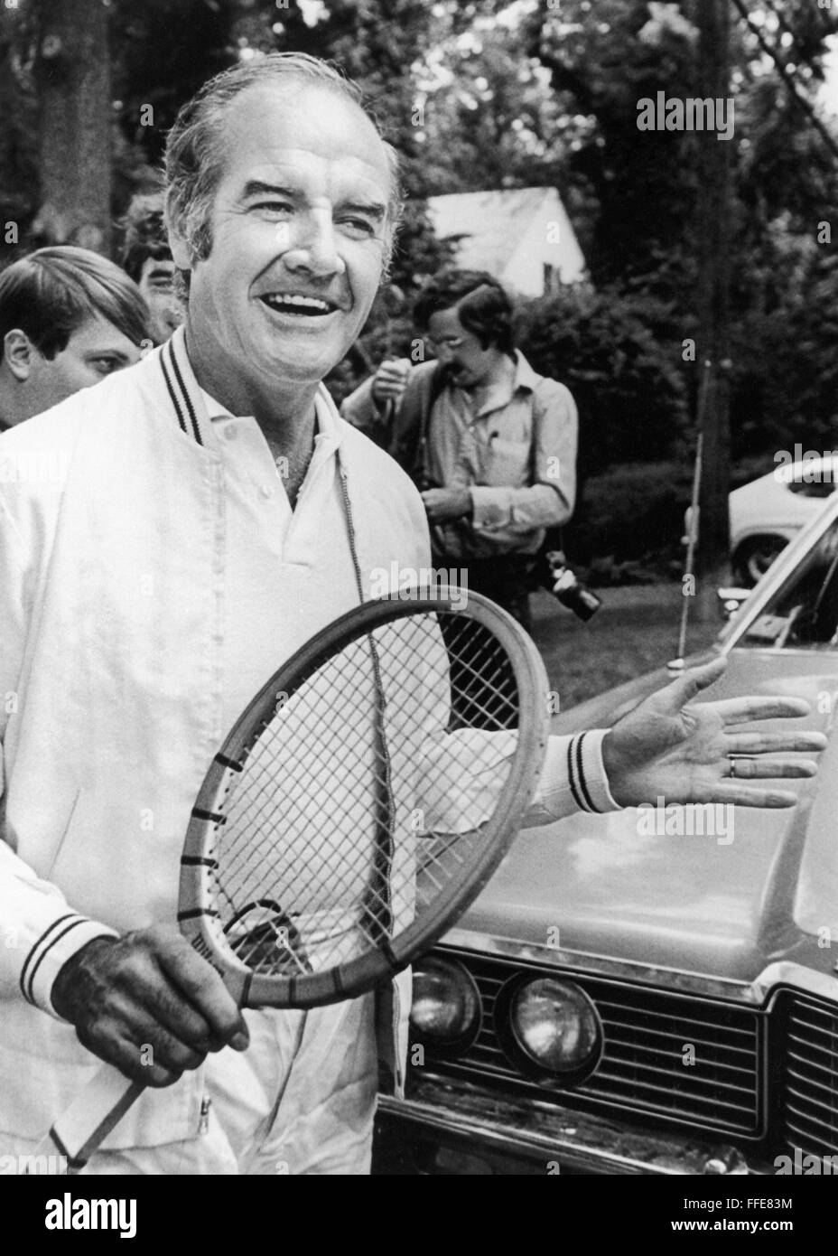 GEORGE McGOVERN (1922-2012). /nAmerican politician. Photographed while ...