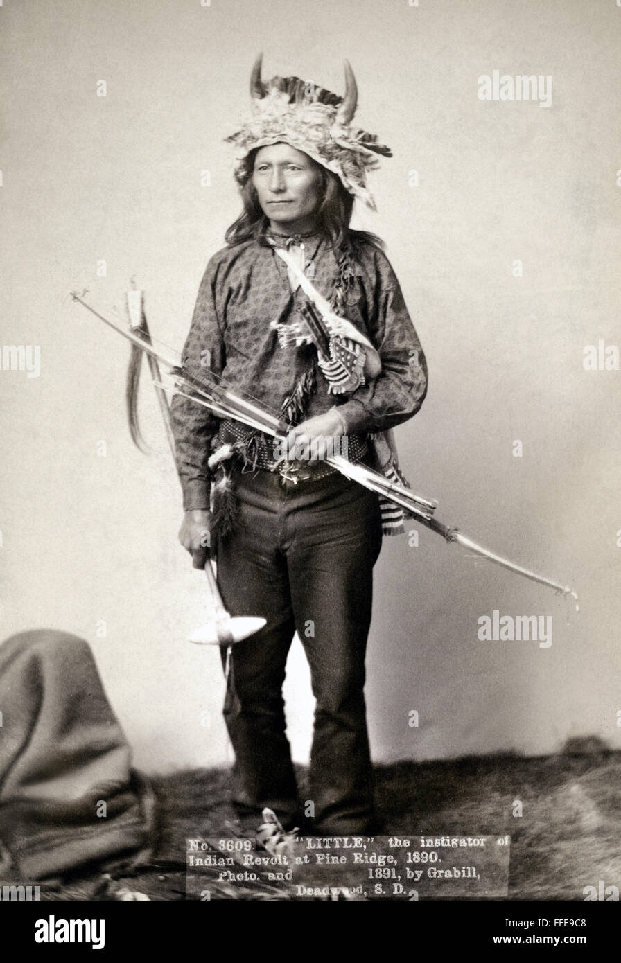 SIOUX LEADER, 1891. /nLittle, the Oglala Sioux leader cited as an ...