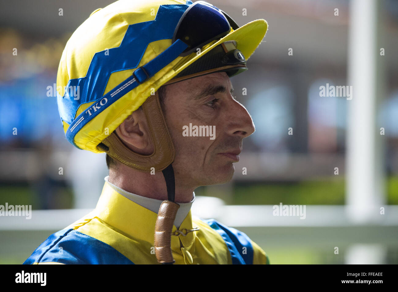Dubai, UAE. 11th Feb, 2016. Gerald Mosse before winning the 1200m ...