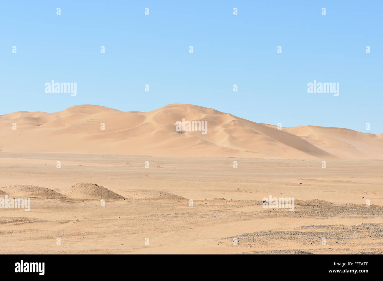 Dune 7 in the Namib desert as seen from Walvisbay side Stock Photo - Alamy