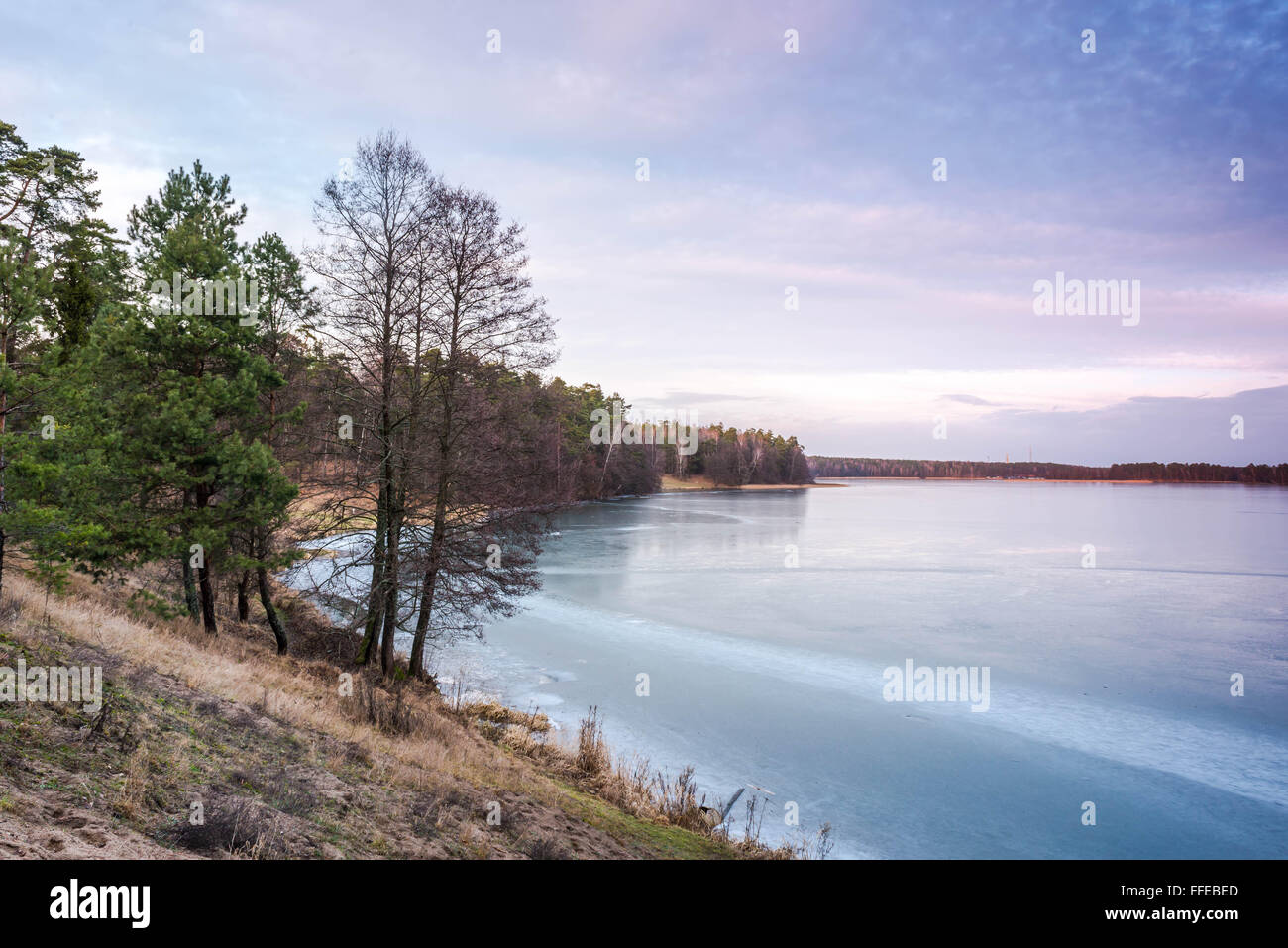 Sunset water landscape hi-res stock photography and images - Alamy