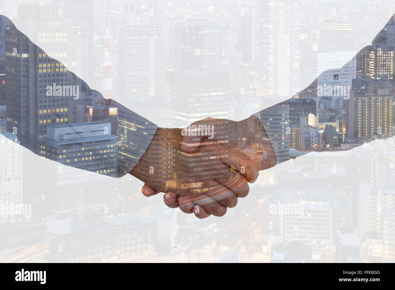 Handshake business hand shake shaking hands deal success welcome city ...