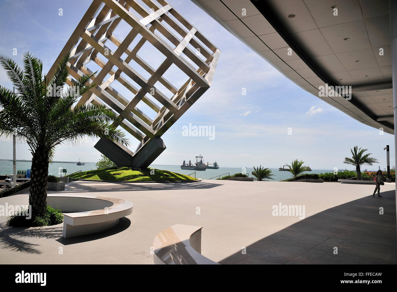 SM Seaside City Mega Mall Cebu City Philippines Stock Photo - Alamy