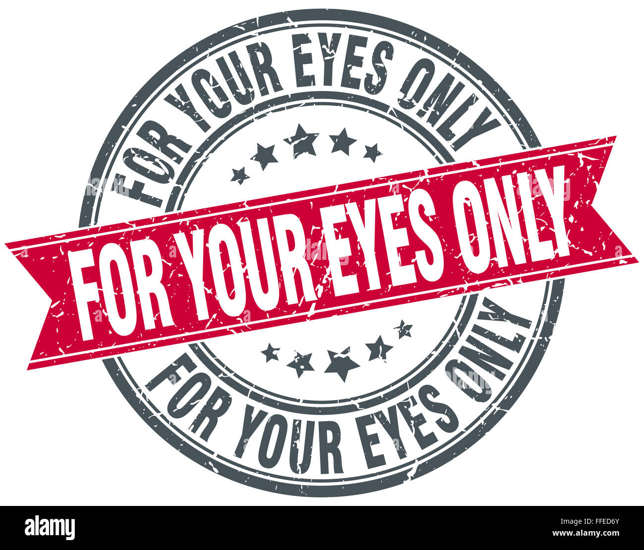 Eyes only stamp sign hi-res stock photography and images - Alamy