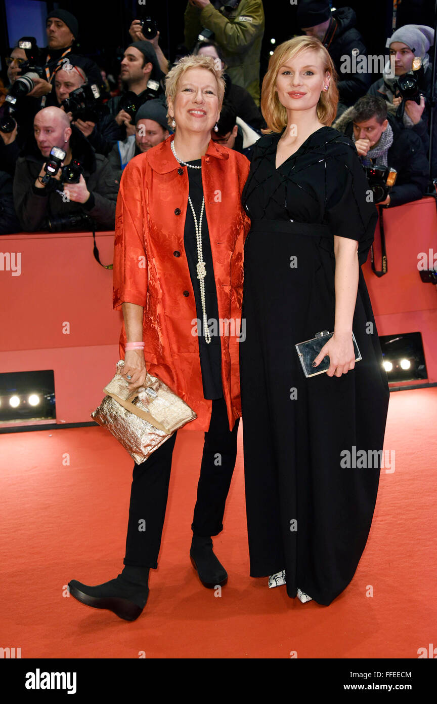Doris Dörrie and Rosalie Thomass attending the 'Hail Caesar!' premiere ...