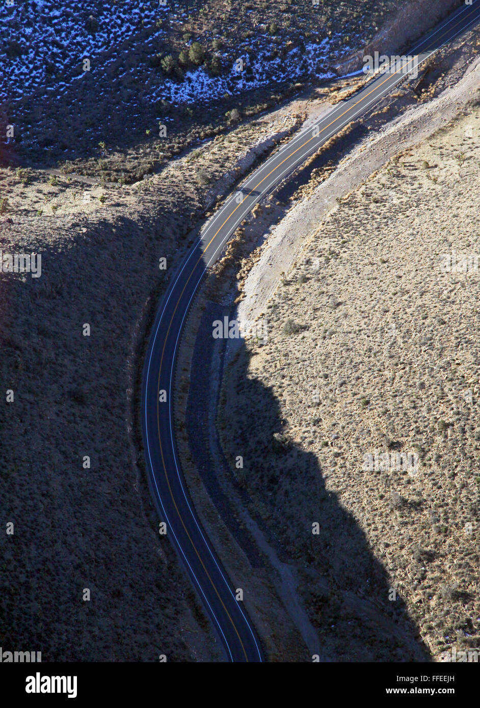 aerial view from a helicopter of the Arizona landscape, USA Stock Photo ...
