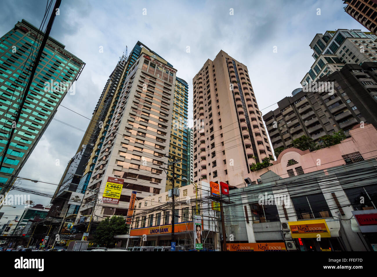 Makati avenue, manila hi-res stock photography and images - Alamy