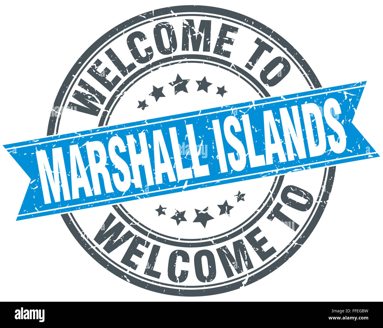 Marshall islands stamp welcome hi-res stock photography and images - Alamy