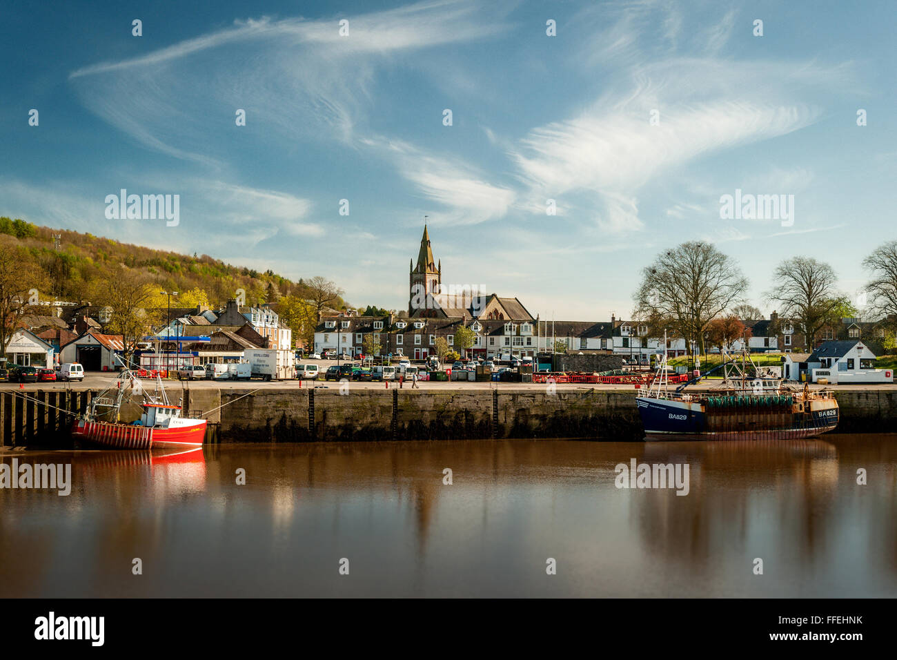 Bridge over river dee kirkcudbright hi-res stock photography and images ...