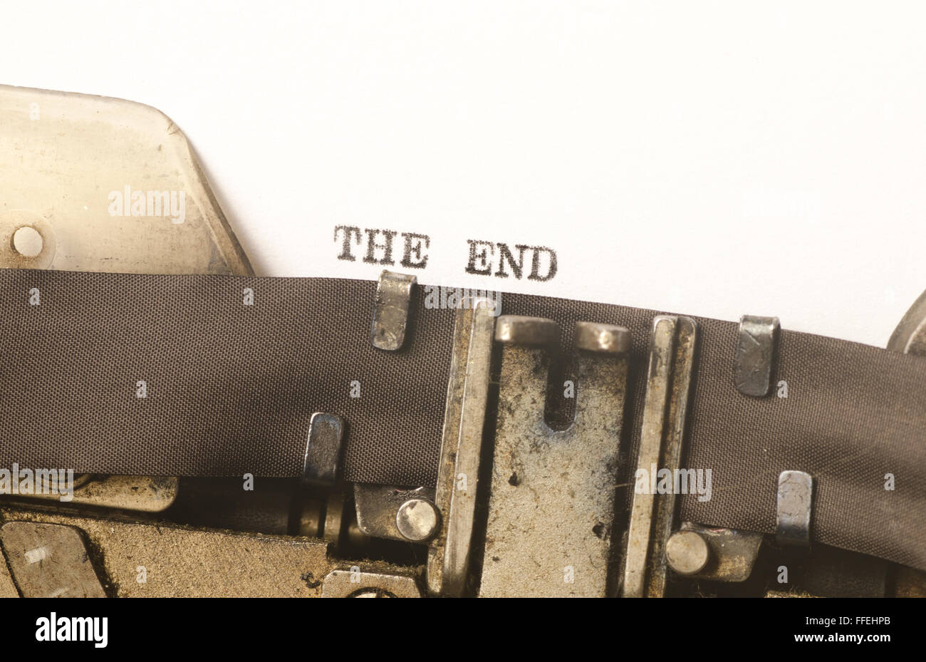End alphabet hi-res stock photography and images - Alamy
