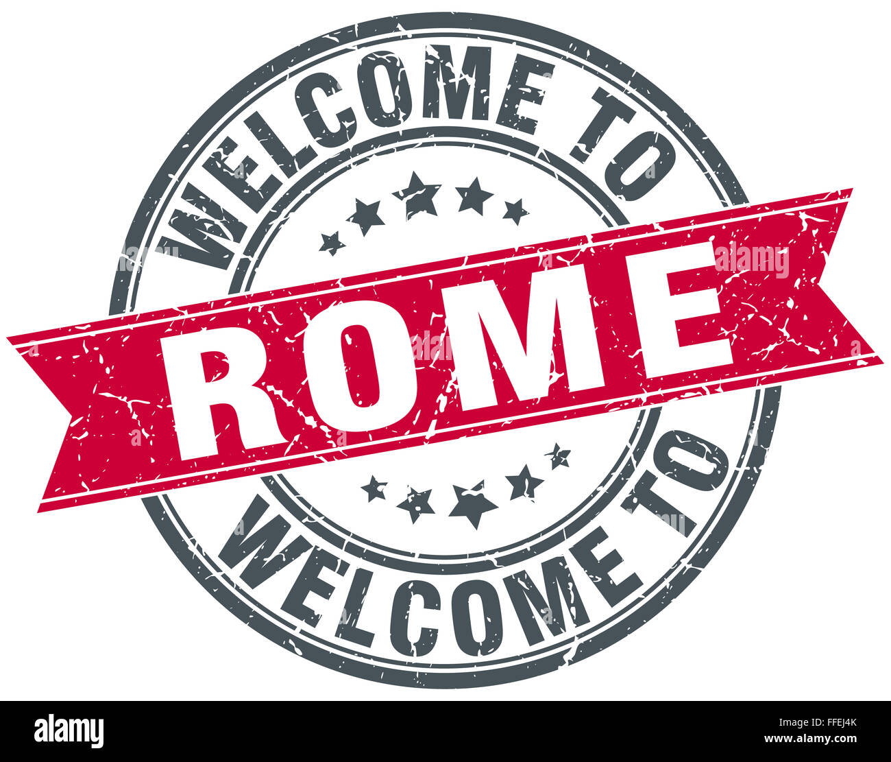 Rome red round grunge hi-res stock photography and images - Alamy
