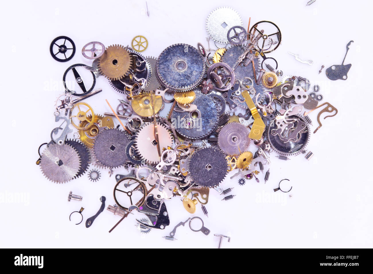 Watch parts hi-res stock photography and images - Alamy