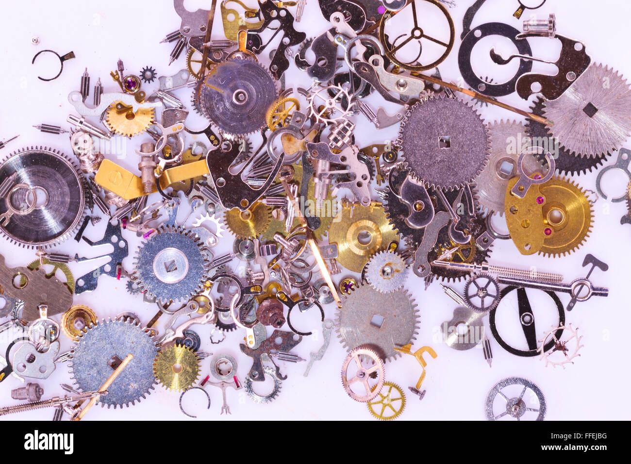 Watch parts hi-res stock photography and images - Alamy