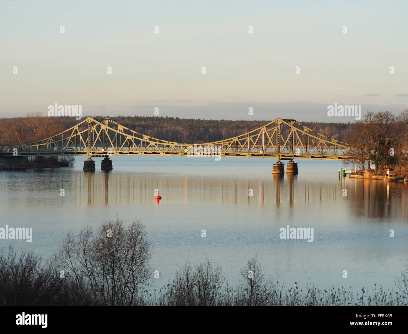 Border on glienicke bridge hi-res stock photography and images - Alamy