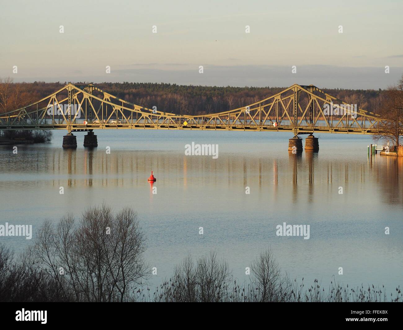 Border on glienicke bridge hi-res stock photography and images - Alamy