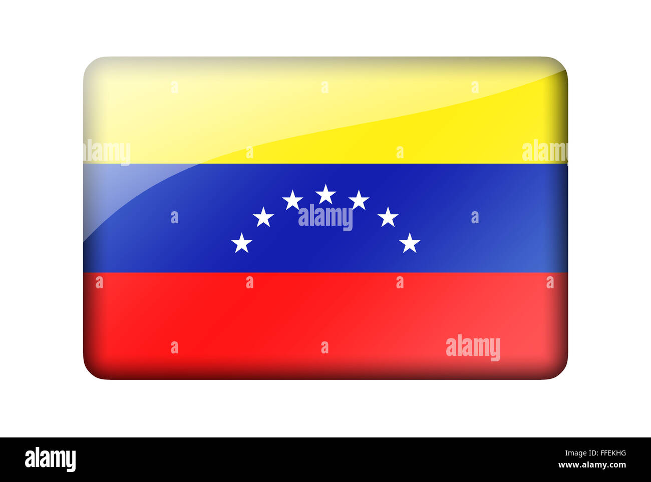 The Venezuelan flag Stock Photo - Alamy