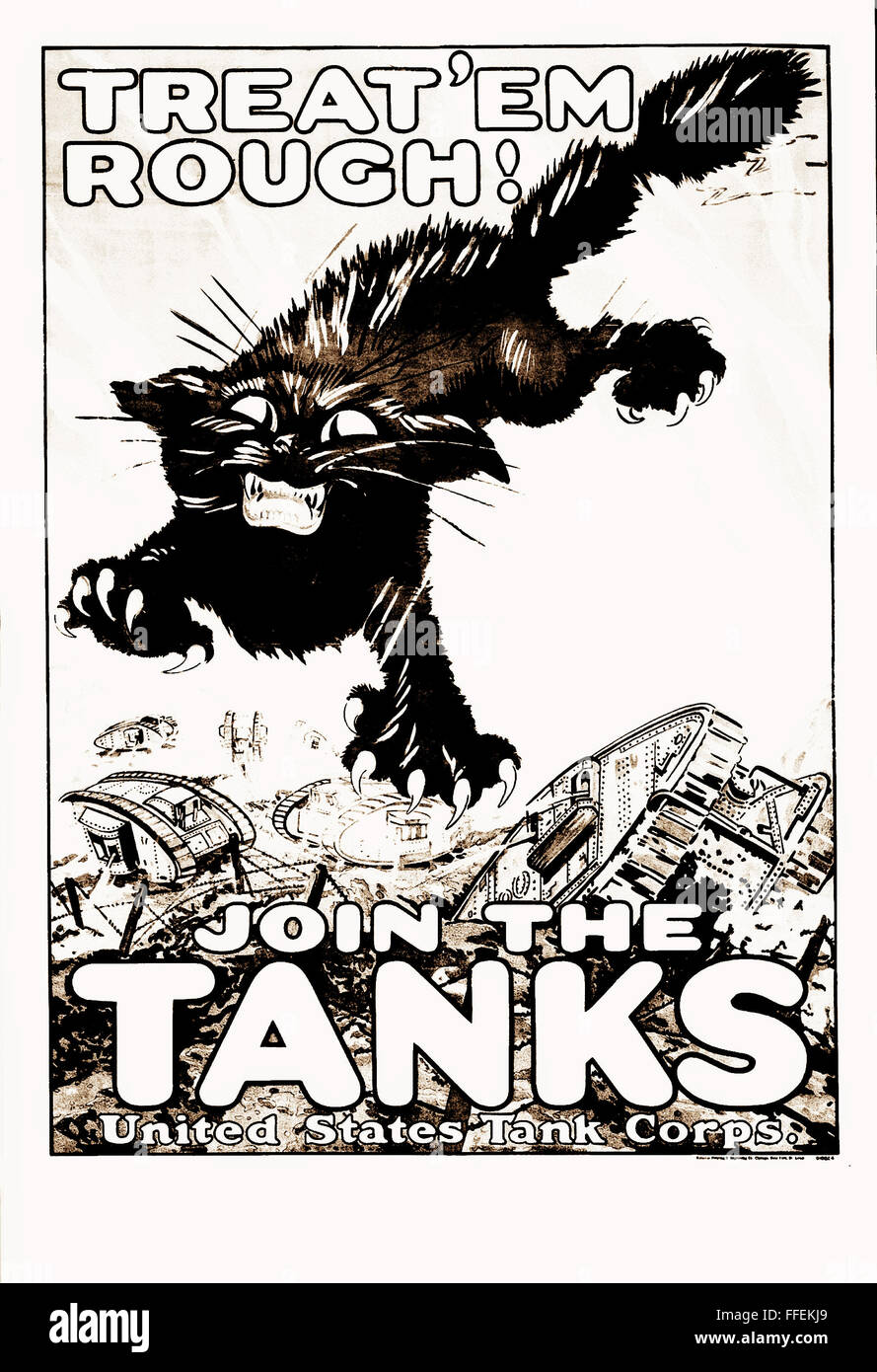 World war 1 tanks poster hi-res stock photography and images - Alamy