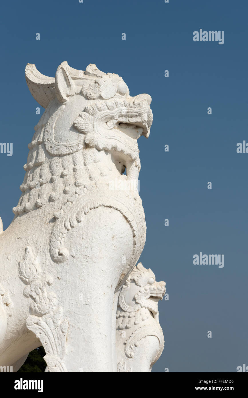 Mandalay myanmar lion hi-res stock photography and images - Alamy