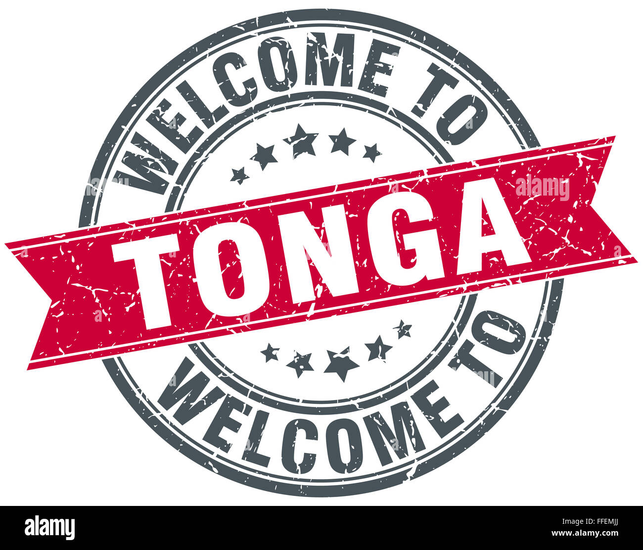 Welcome tonga stamp hi-res stock photography and images - Alamy