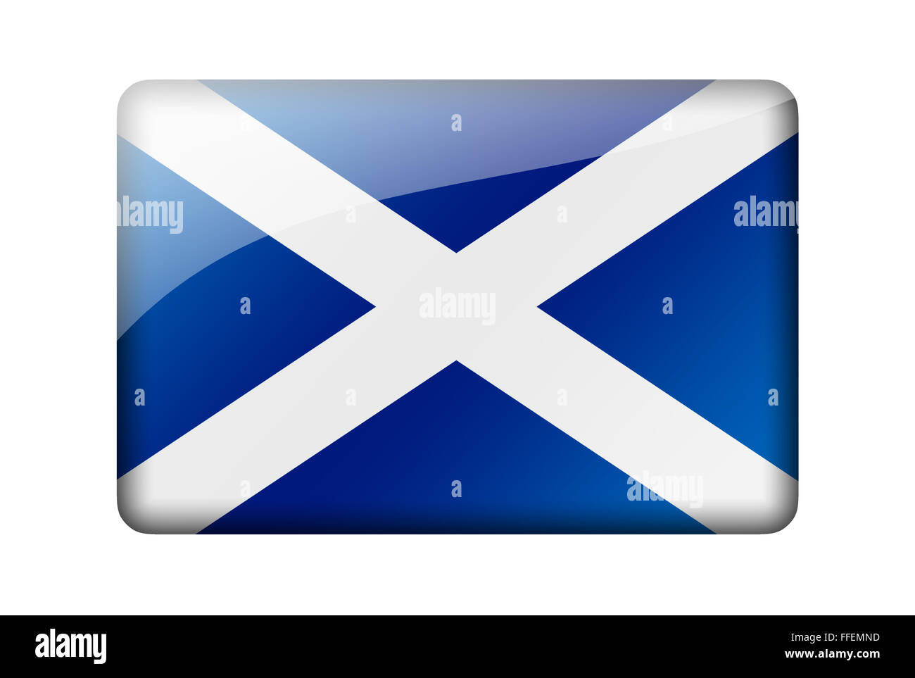 The Scotland flag Stock Photo - Alamy