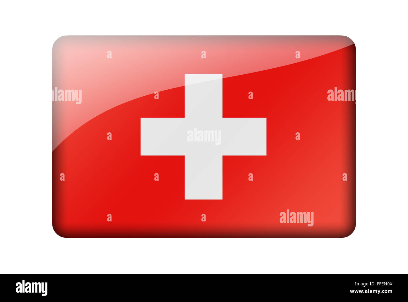 Square swiss flag Cut Out Stock Images & Pictures - Alamy