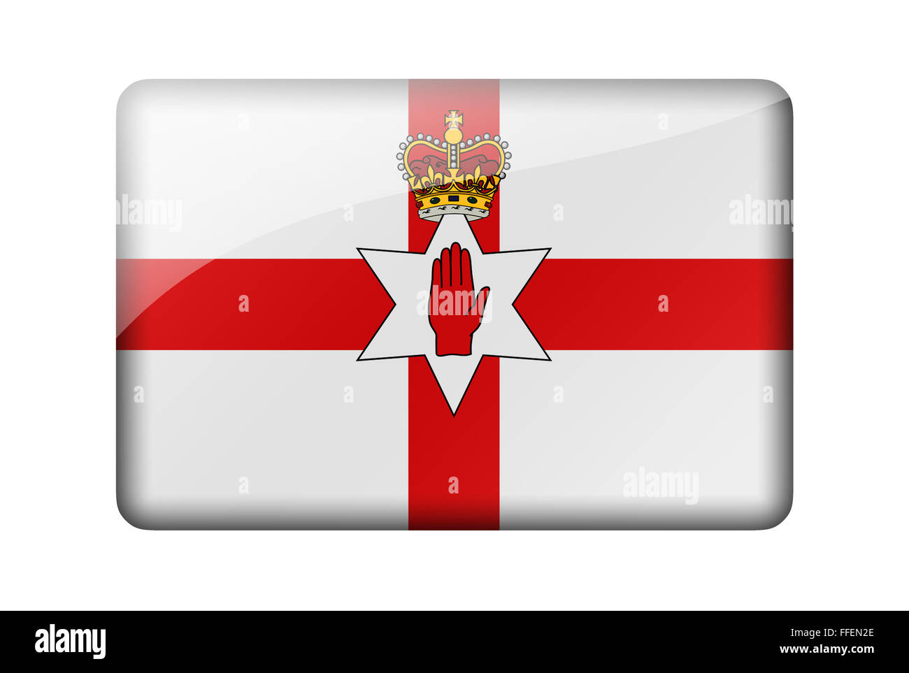 Flag of Northern Ireland Stock Photo - Alamy