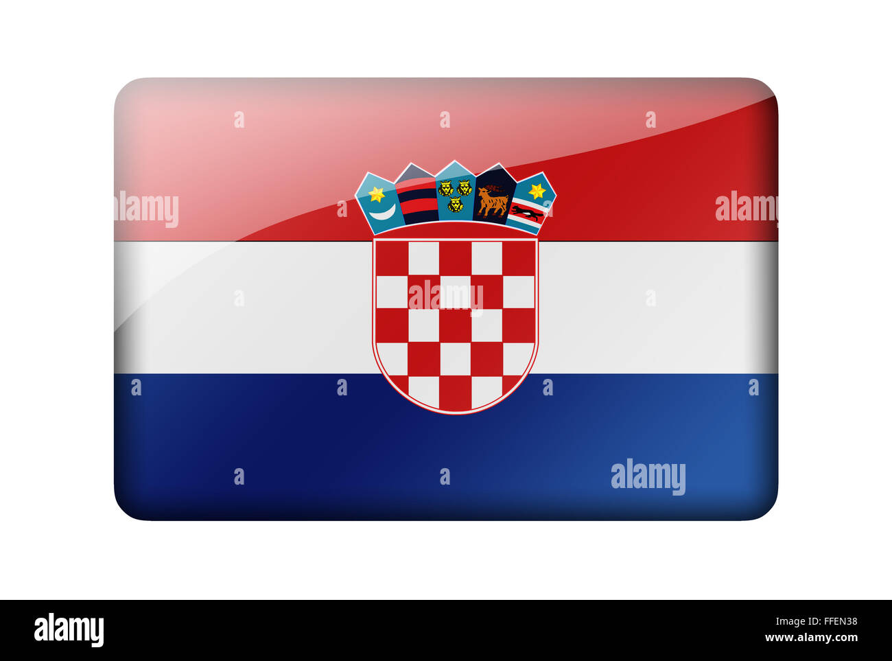 Croatia square Cut Out Stock Images & Pictures - Alamy