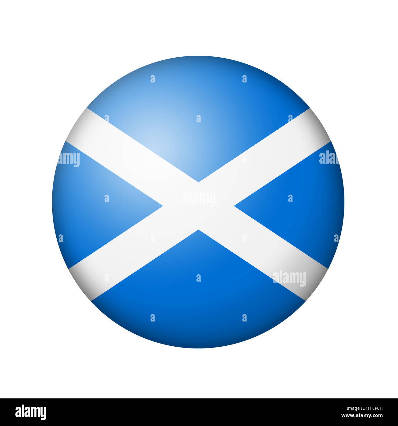 The Scotland flag Stock Photo - Alamy