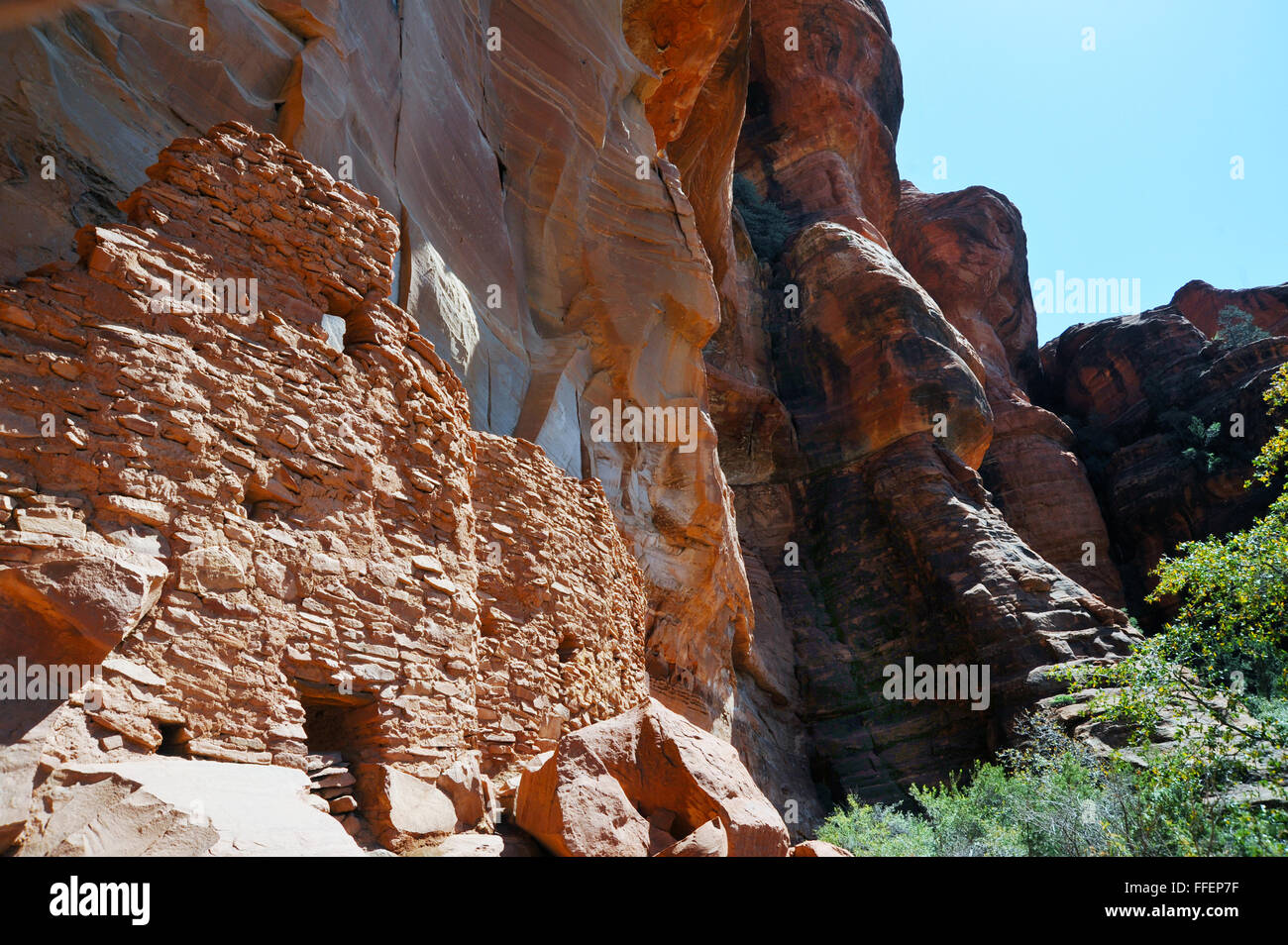 Palatki Heritage Place Indian ruins home of Sinagua people were were ...