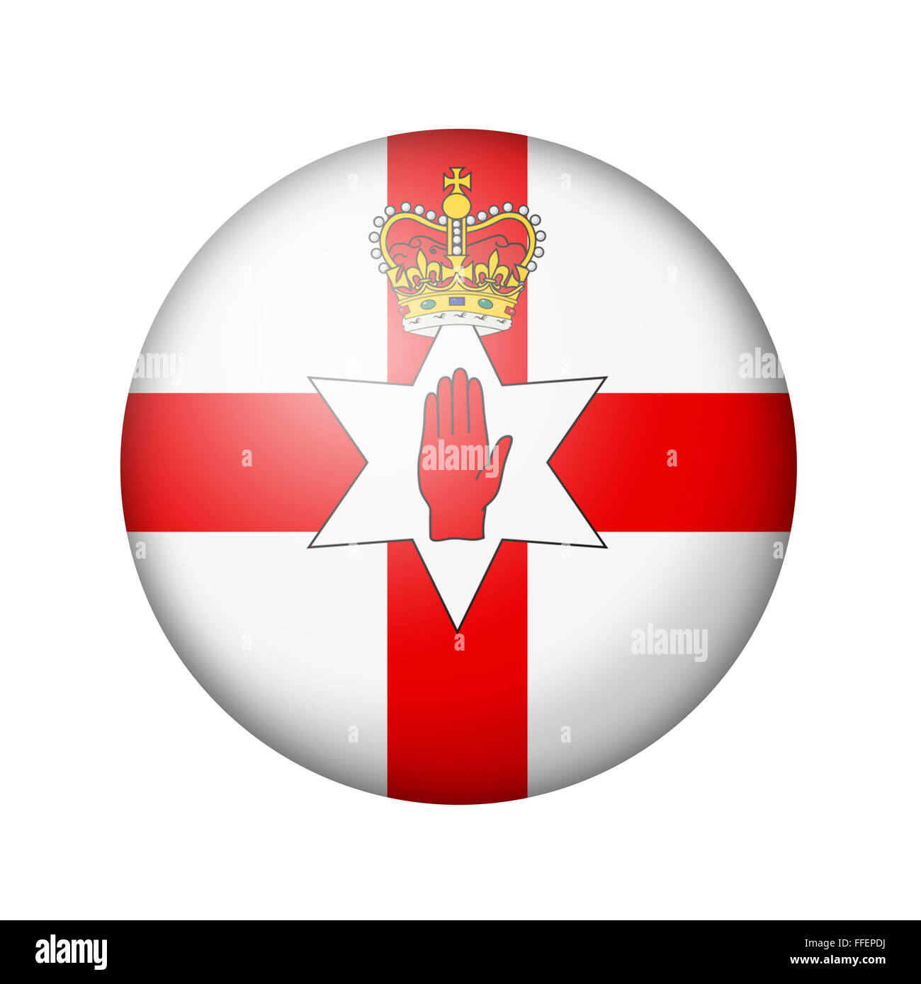 Flag of Northern Ireland Stock Photo - Alamy