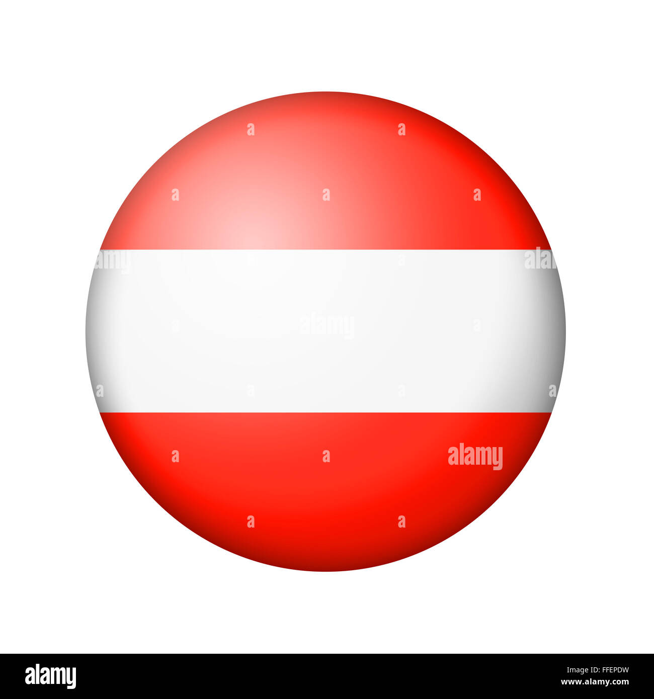 The Austrian flag Stock Photo - Alamy