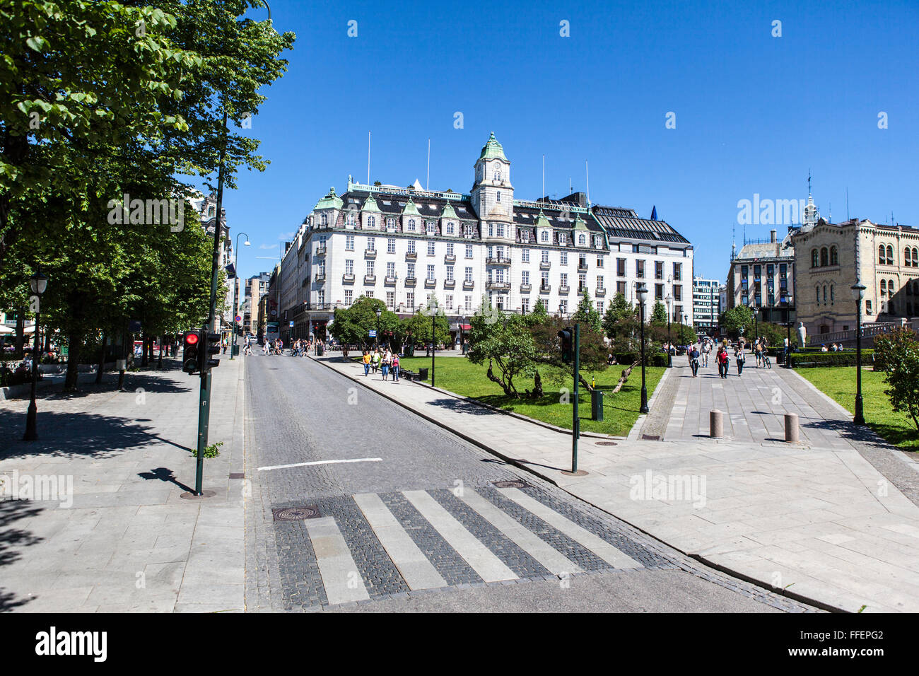 street in Oslo, Norway Stock Photo - Alamy