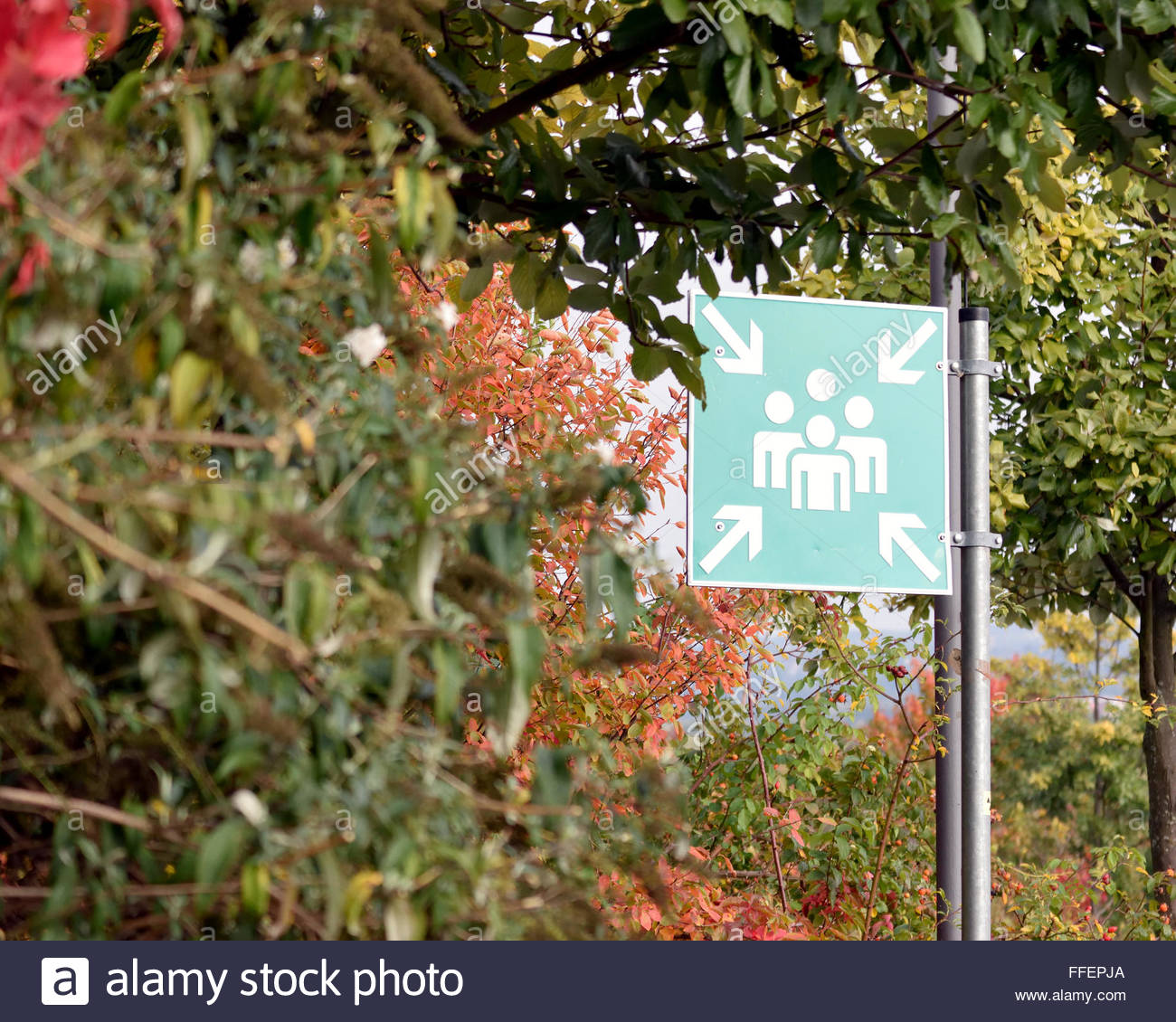 Emergency Assembly Point High Resolution Stock Photography and Images ...