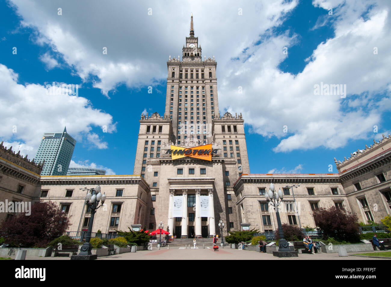 Palace of Culture and Science, Warsaw Stock Photo - Alamy