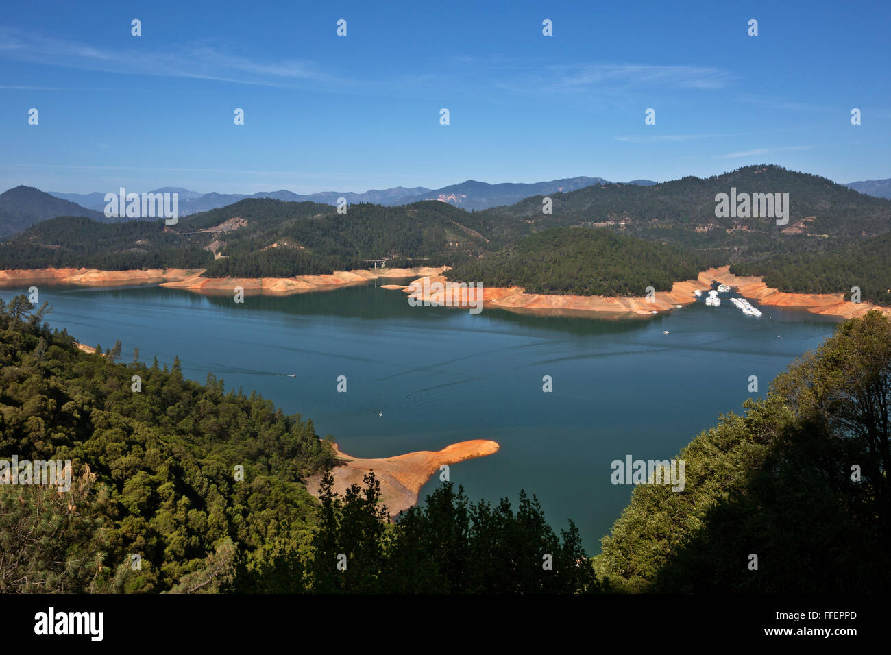 Shasta lake hi-res stock photography and images - Alamy