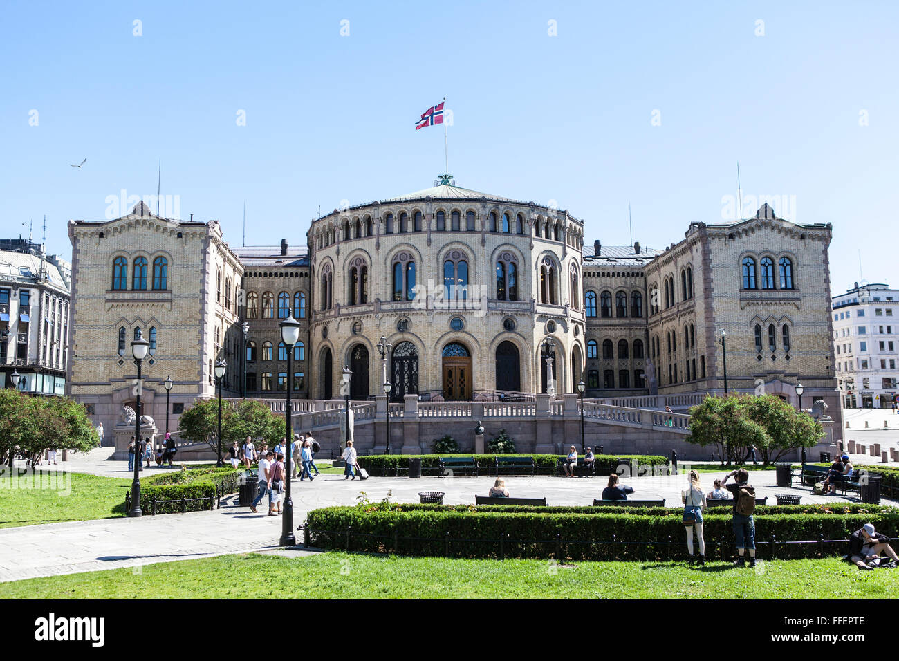 Oslo building hi-res stock photography and images - Alamy
