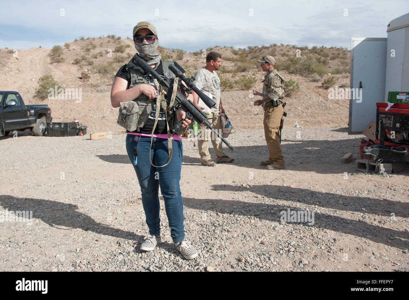 File. 10th Feb, 2016. After 41 days an armed militia occupied the ...