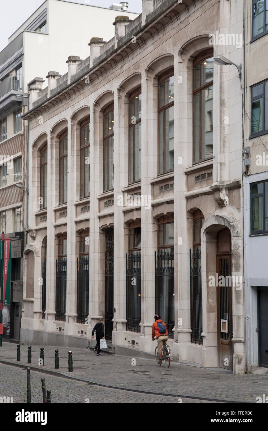 Belgian Comic Strip Center, Brussels, Belgium Stock Photo - Alamy